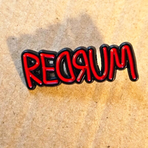 Accessories | Redrum Enamel Pin The Shining Inspired Horror Movie ...